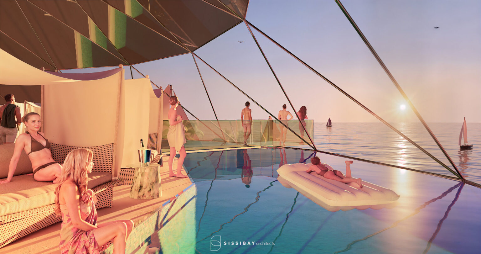 Crystal Beach Club | SISSIBAY architects